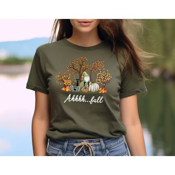 Fall T-Shirt, Fall Shirt, Ahh Fall Shirt, Fall Season Shirt, Fall ...