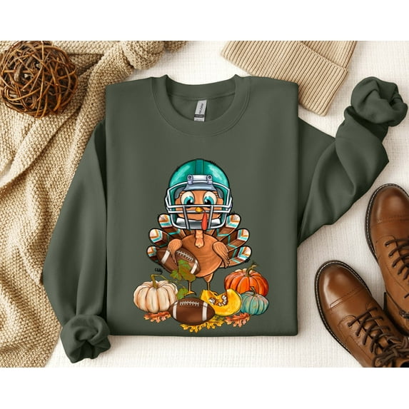 Fall T-Shirt for Women,Football Thanksgiving T-Shirt,Fall Clothing ...