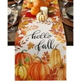 Fall Table Runner 90 inches Long Thanksgiving Pumpkin Harvest ...
