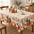 Fall Tablecloth 60 X 140 Inch Rectangular Flower Harvest - Walmart.com