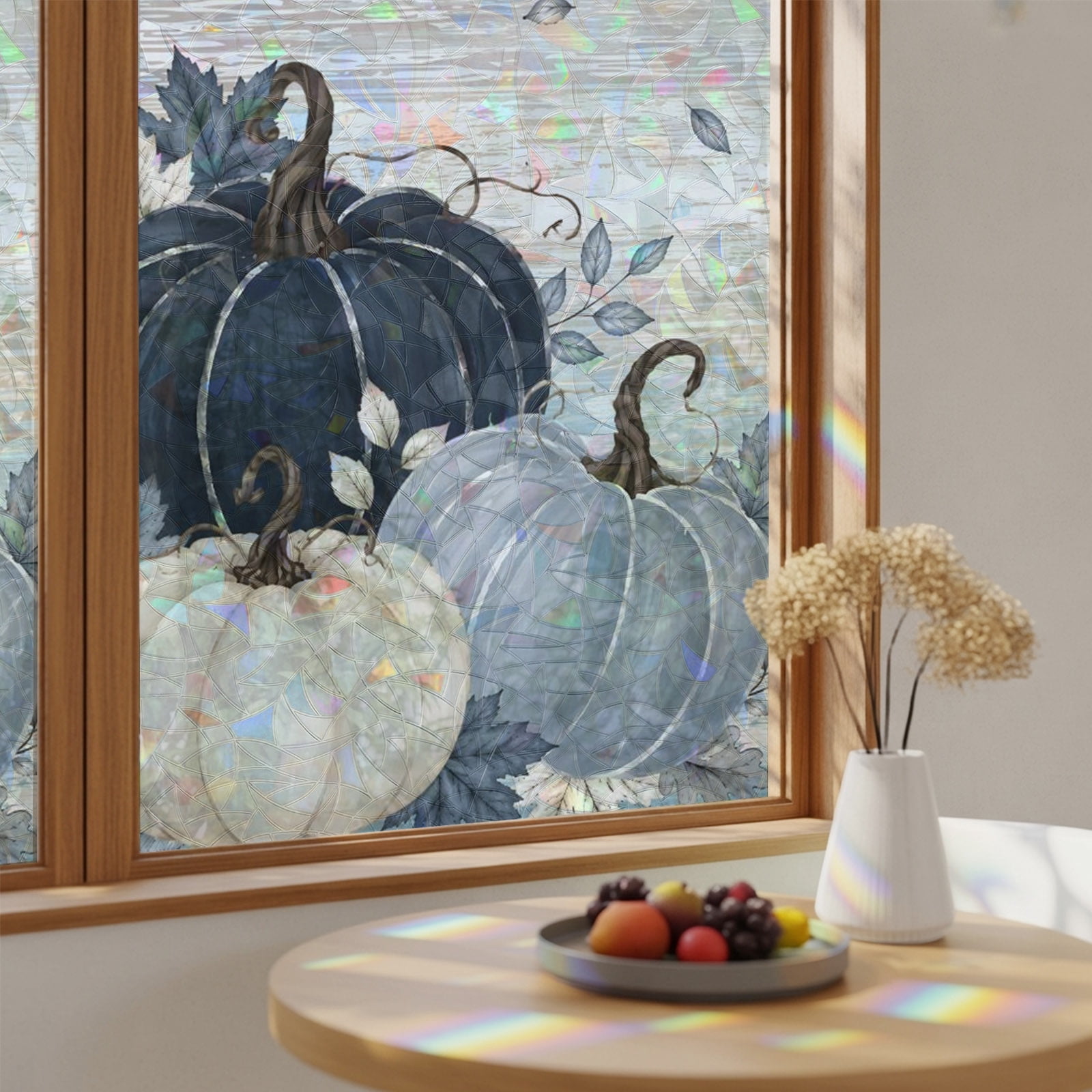 Fall Thanksgiving Farm Pumpkin Window Privacy Film,Heat Control Sun ...