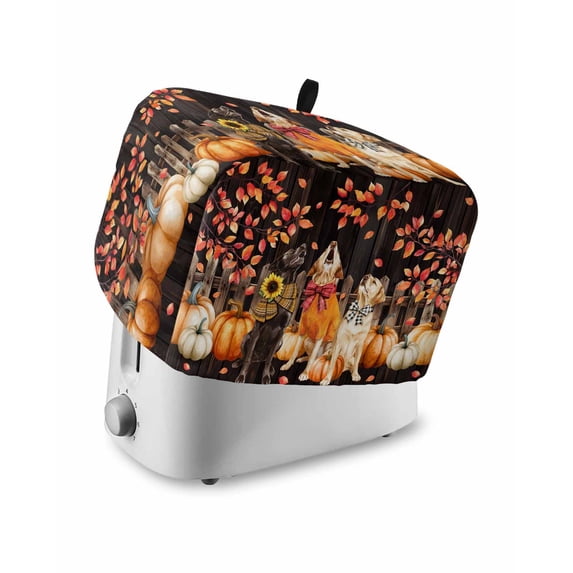 Fall Thanksgiving Small Toaster Cover 2 Slice, Kitchen Appliance Covers ...