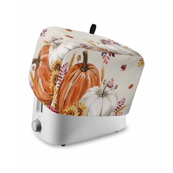 Fall Thanksgiving Toaster Cover 4 Slice, Large Kitchen Appliance Covers ...