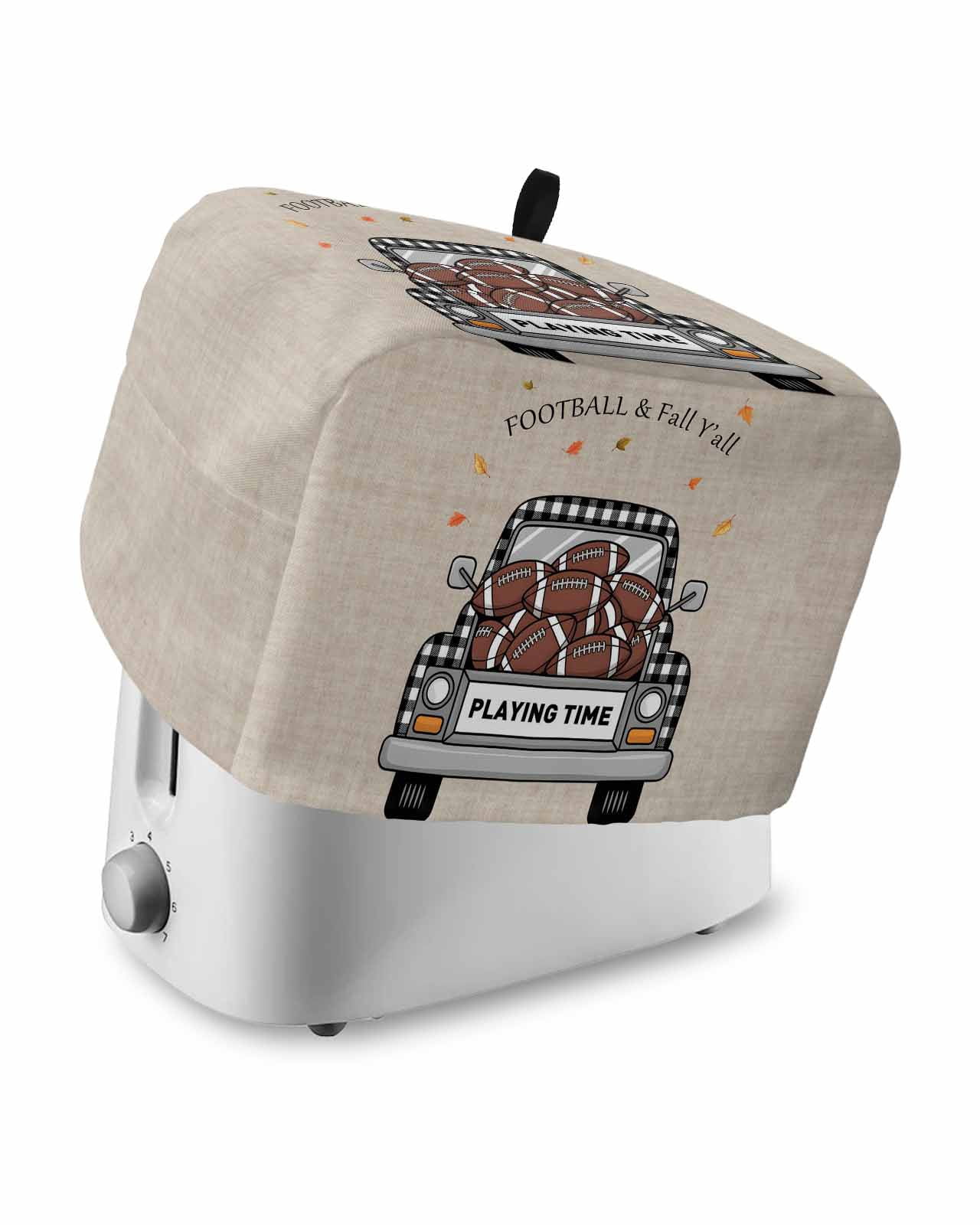 Fall Toaster Cover 2 Slice, Small Kitchen Appliance Covers, Brown ...