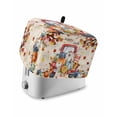 Fall Toaster Cover 2 Slice, Small Kitchen Appliance Covers, Retro ...
