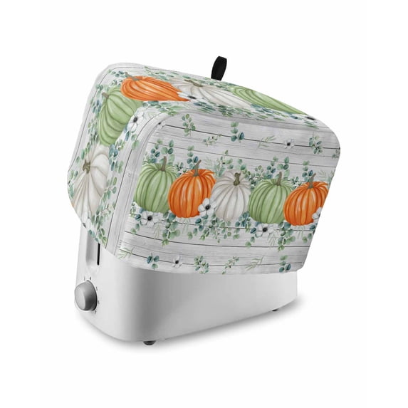 Fall Toaster Cover 4 Slice, Large Kitchen Appliance Covers, Orange ...