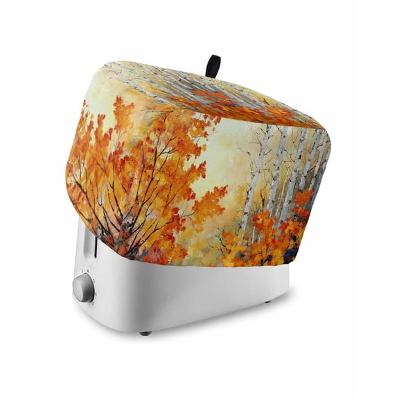 Fall Tree Toaster Cover 2 Slice, Small Kitchen Appliance Covers, Autumn ...