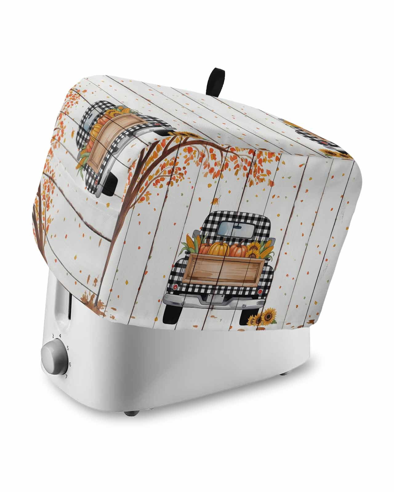 Fall Truck Toaster Cover 4 Slice, Large Kitchen Appliance Covers ...