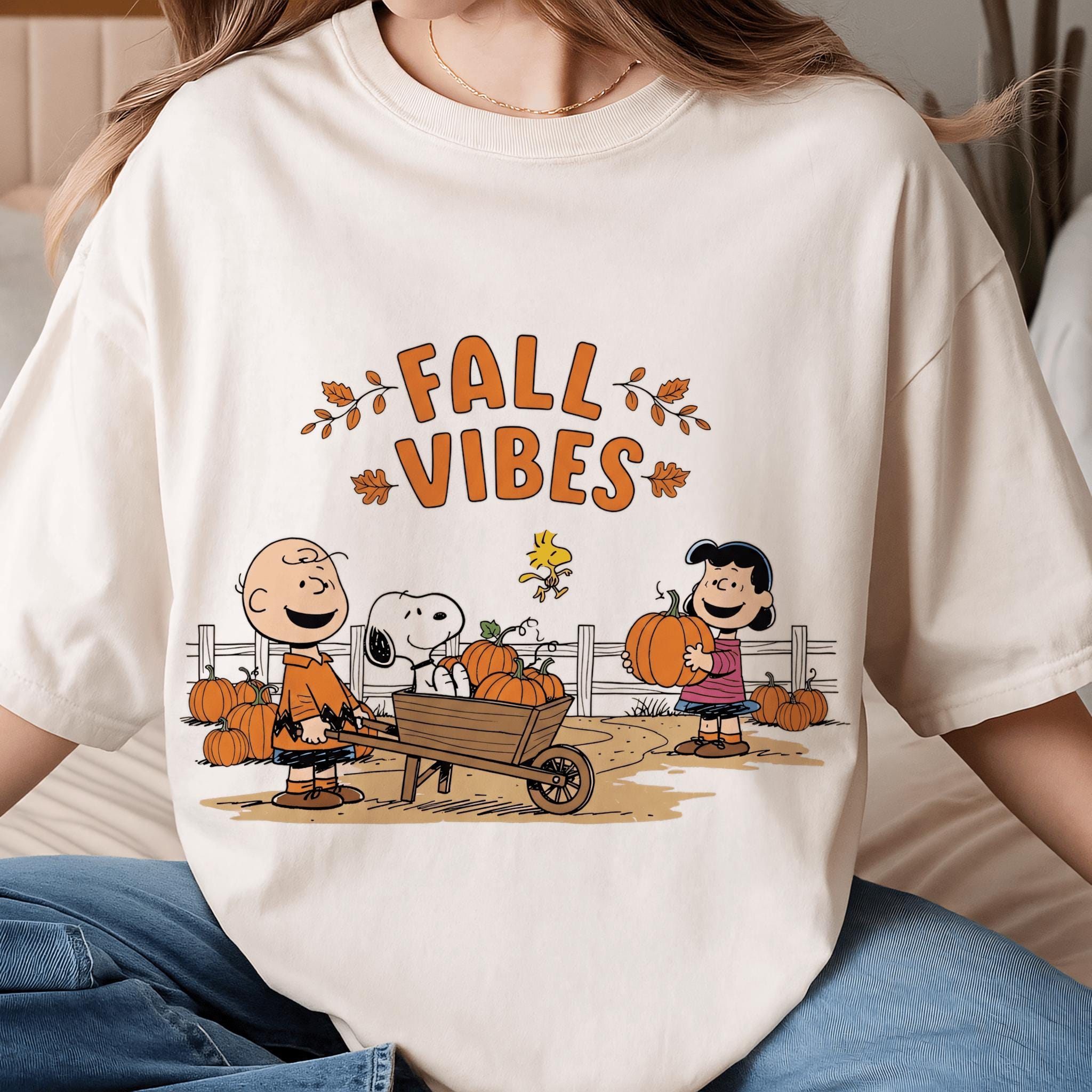 Fall Vibes Snoopy Thanksgiving & Fall Png, Woodstuck Png, Cute Dog Png ...