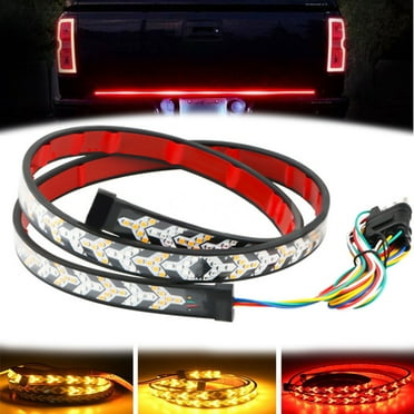 NILIGHT 60" LED Tailgate Strip Bar for Trailers and Vehicles - Double ...