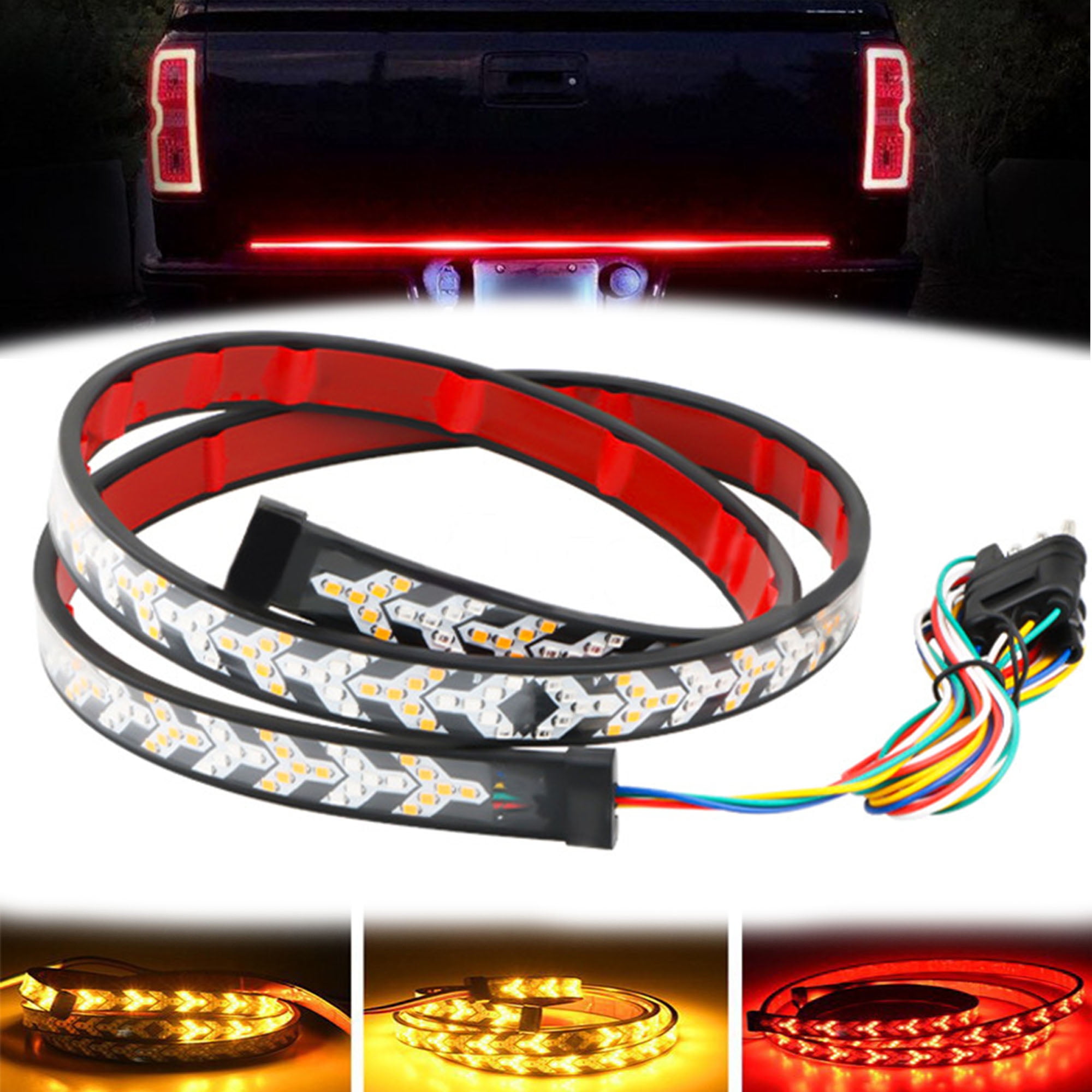 Fall Warning Signal Driving Light Strip,Pickup Truck Tail Light Strip ...