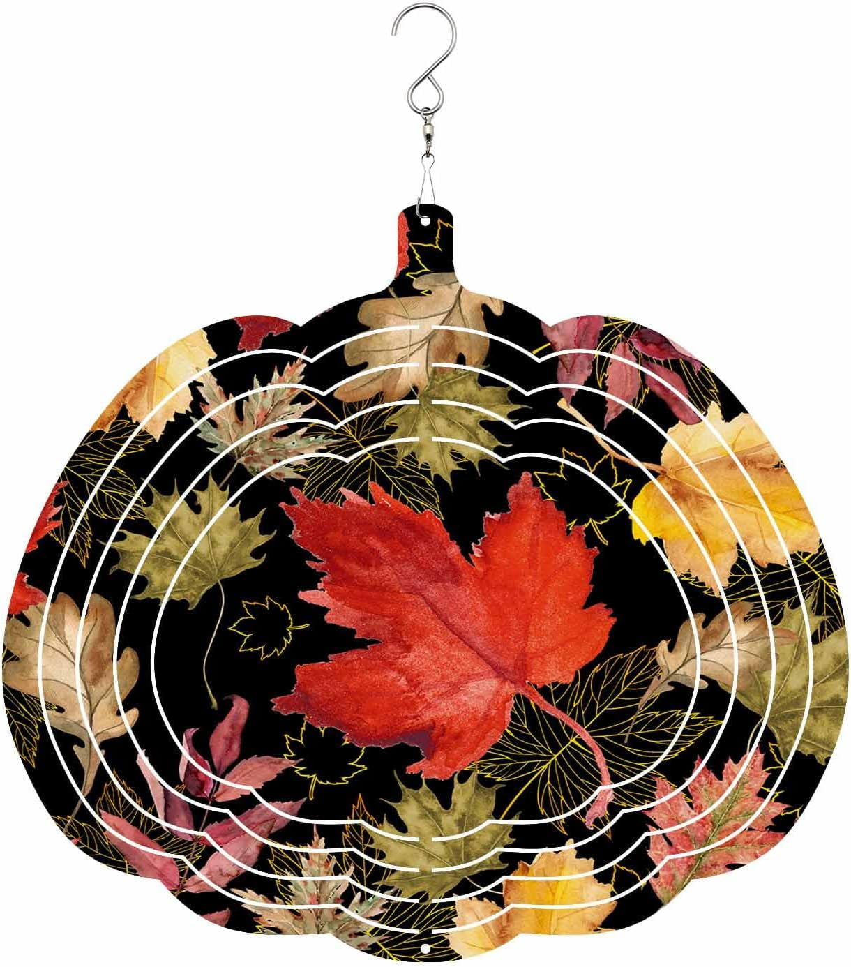 Fall Wind Spinners for Yard and Garden Maple Leaves Wind Spinner Autumn ...