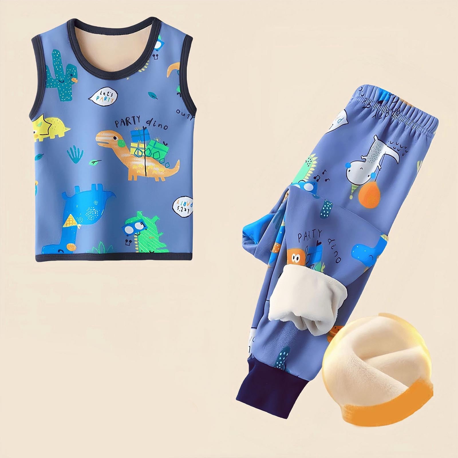 Fall Winter Savings!Ahuyic Kids Long Tops And Pants,Kids Print Tank Top ...