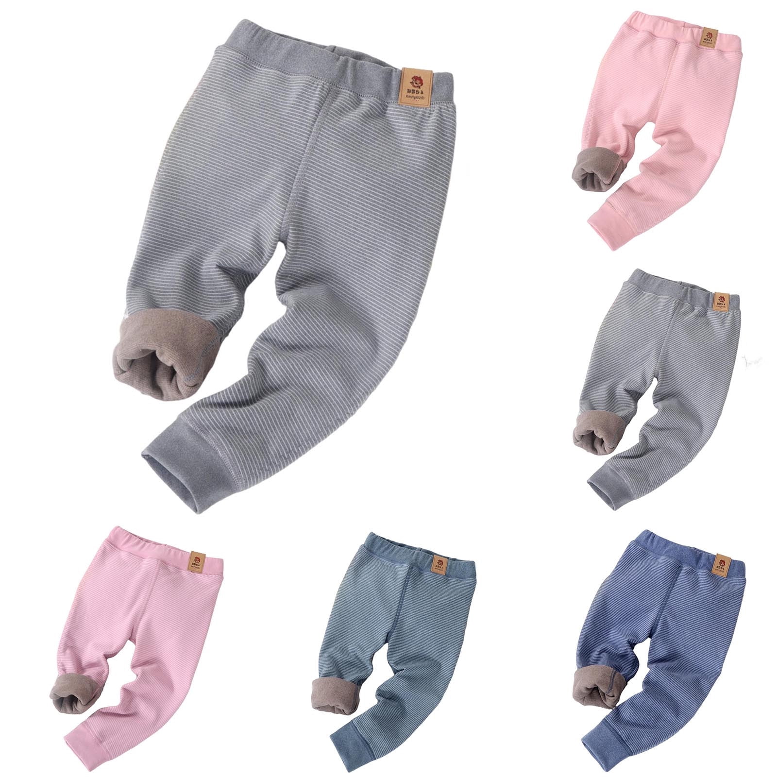 Fall Winter Savings!Ahuyic Long Pants for Kids,Boys Girls German Fleece ...
