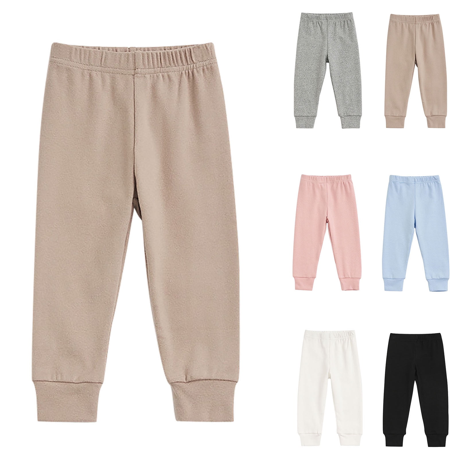 Fall Winter Savings!Ahuyic Long Pants for Kids,Girls Stretchy Casual ...