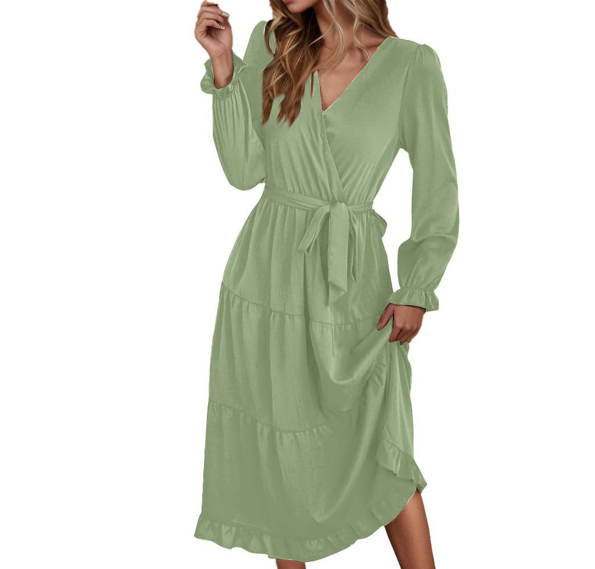 Fall Winter Savings Clearance 2024! abtuhar Womens Dresses,Dresses for ...
