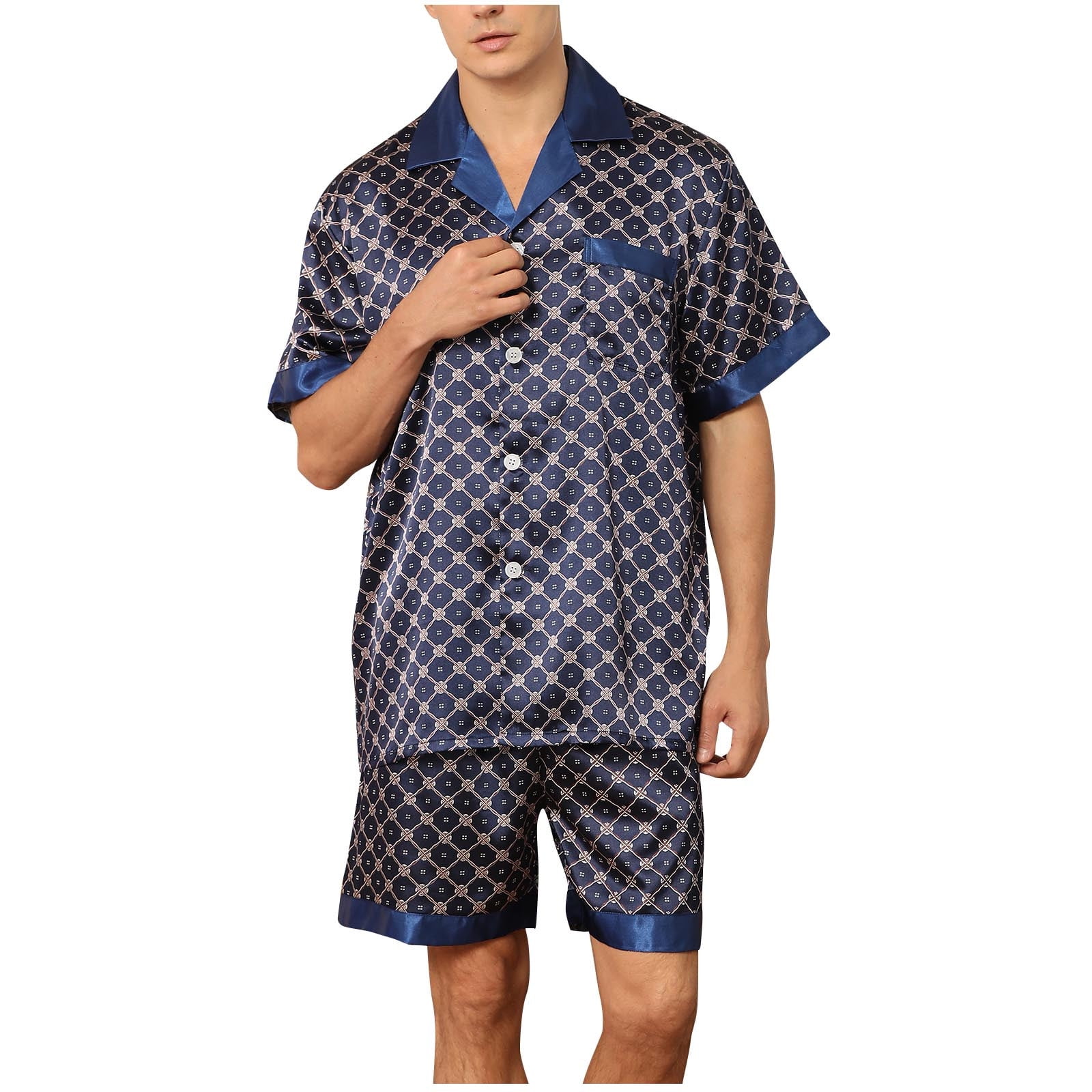 Fall Winter Savings Clearance! abtuhar Men's Pajama Sets,Pajamas for ...