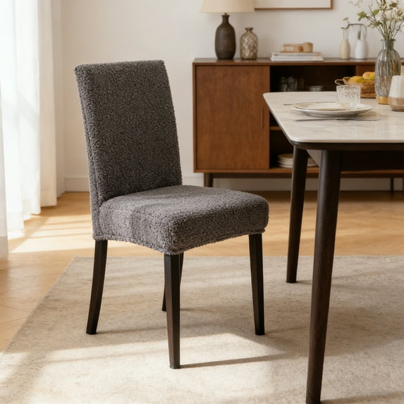 Fall Winter Thickened Fleece Chair Covers, Universal Waterproof Dirt ...