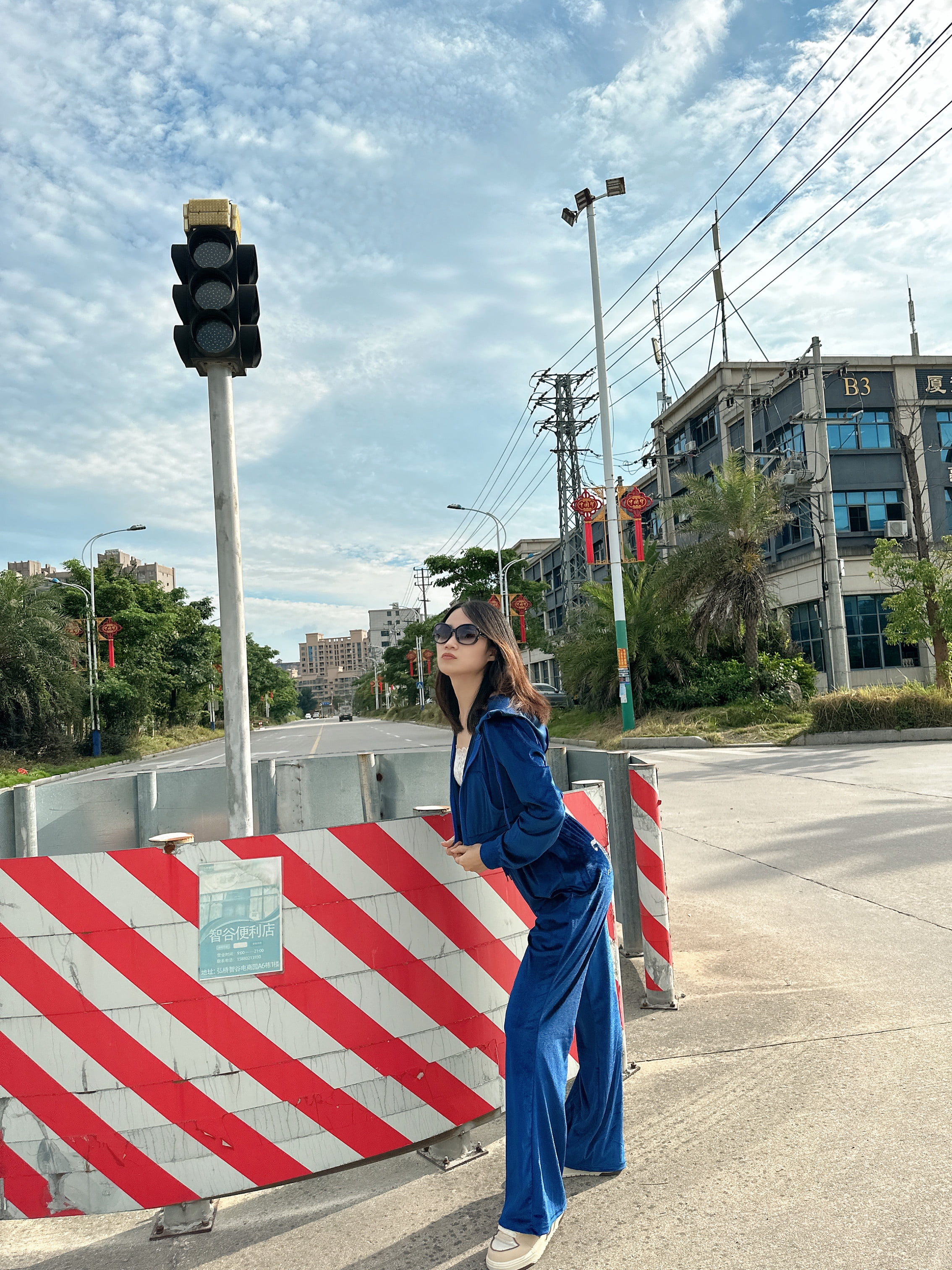 Fall Winter Women's Two-Piece Pantsuit Letter Rhinestone Hooded Jacket ...