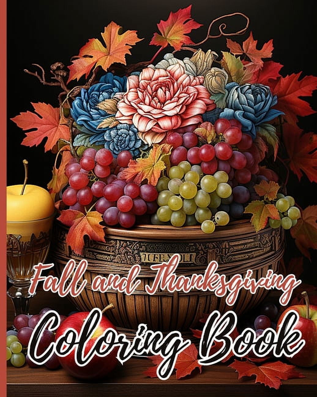 Fall and Thanksgiving Coloring Book For Kids: Cute Fall and ...
