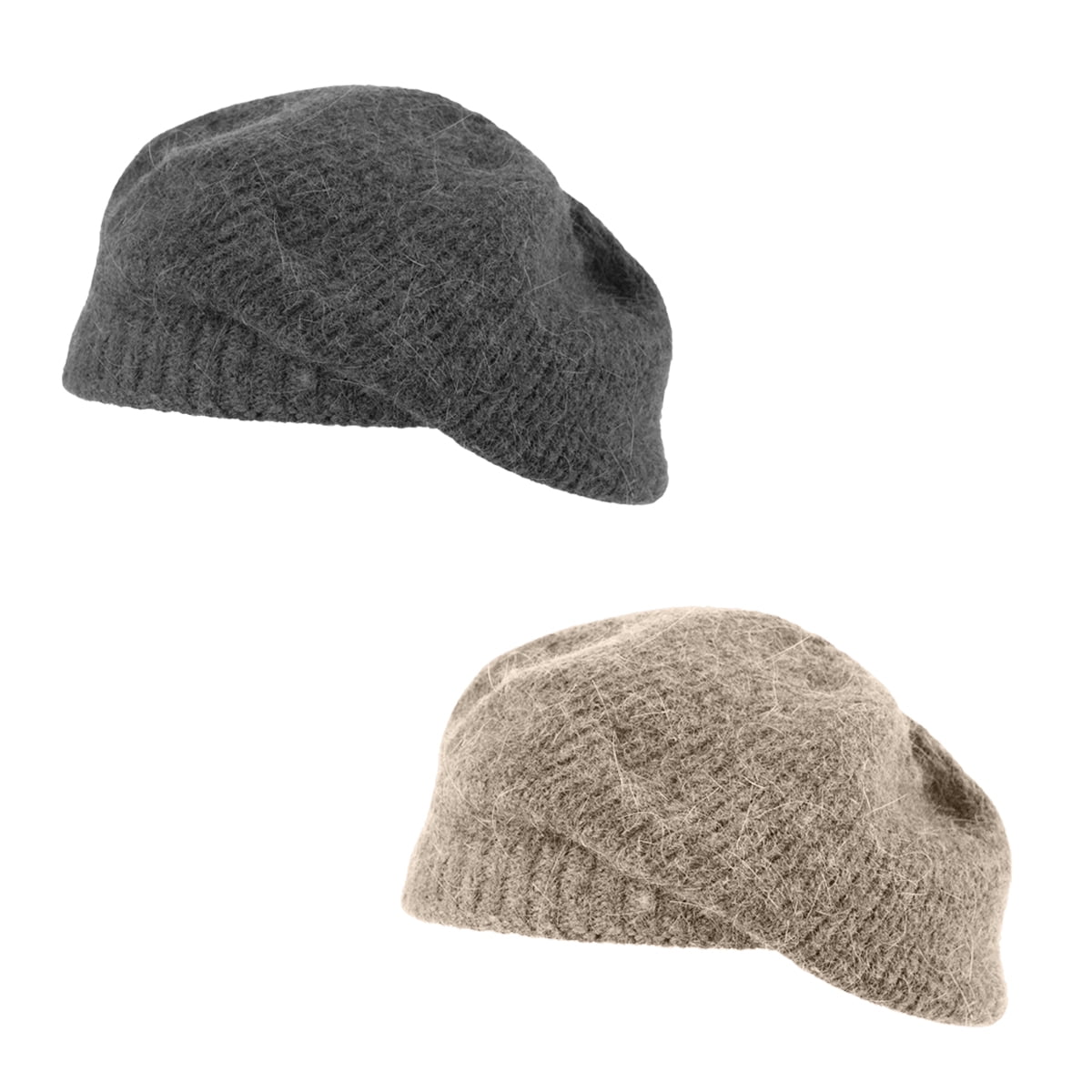 Fall and Winter Beret Women's Blended Knit Artist Hat Bailey Hat-Style ...