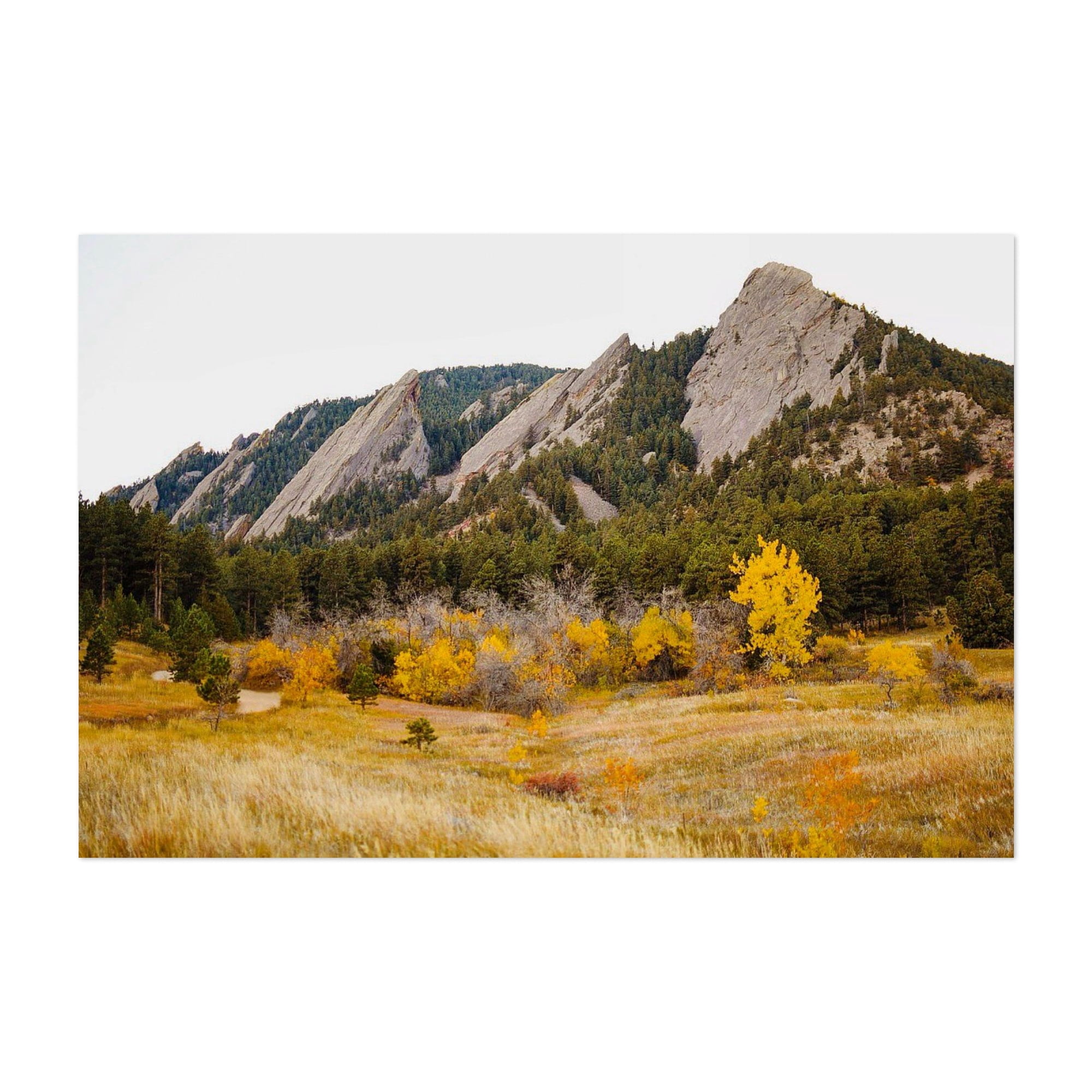 Fall in the Flatirons - Boulder Colorado Photography Mountain Nature ...