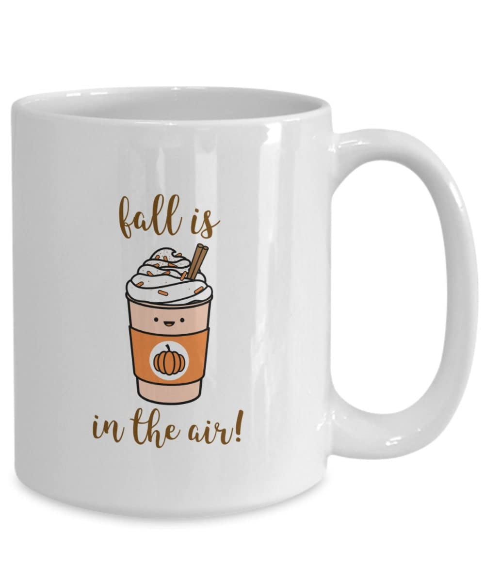 Fall is in he air funny psl mug - Walmart.com