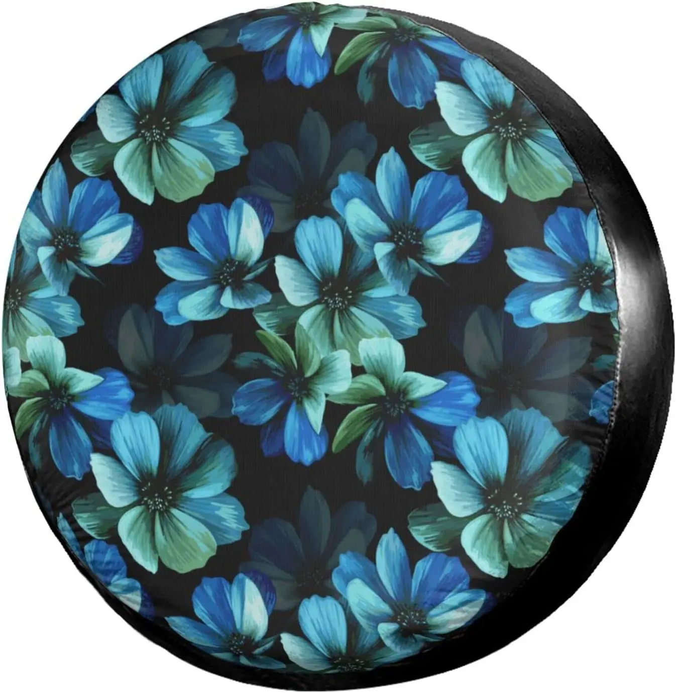 Fall r Hawaiian Tribe Flowers Of Hibiscus And Turtle Spare Tire Covers ...