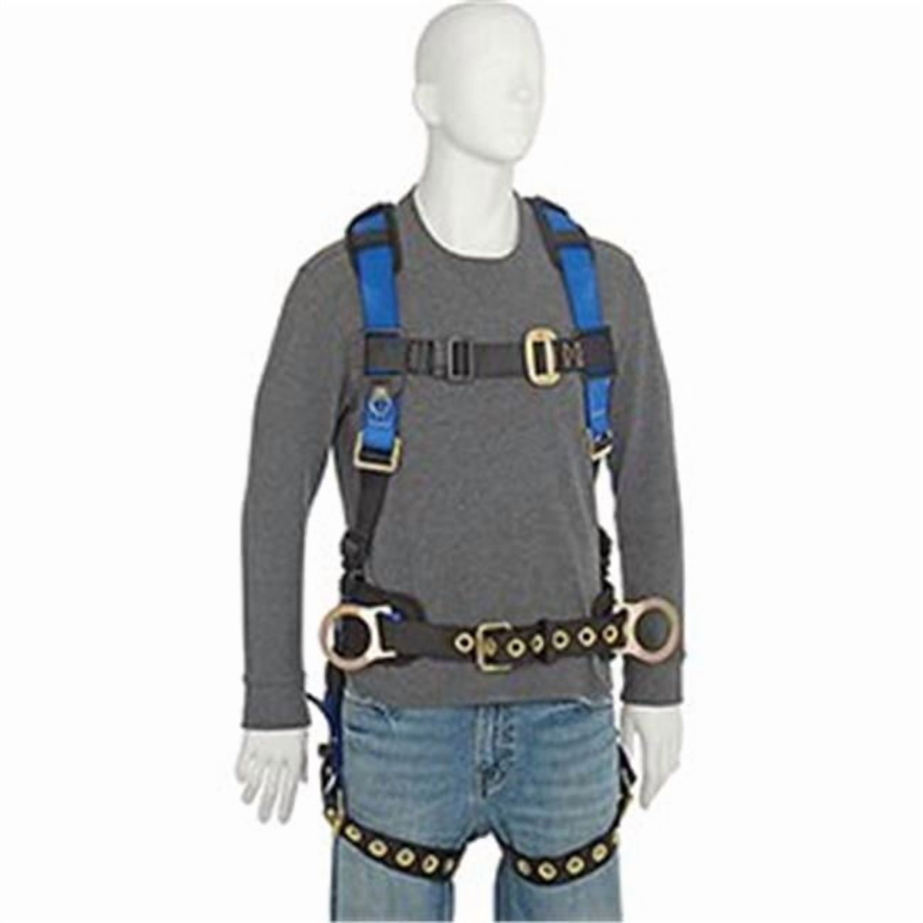 FallTech Foreman 3-D Full Body Harness, 3 D-Rings, Large & Extra Large ...