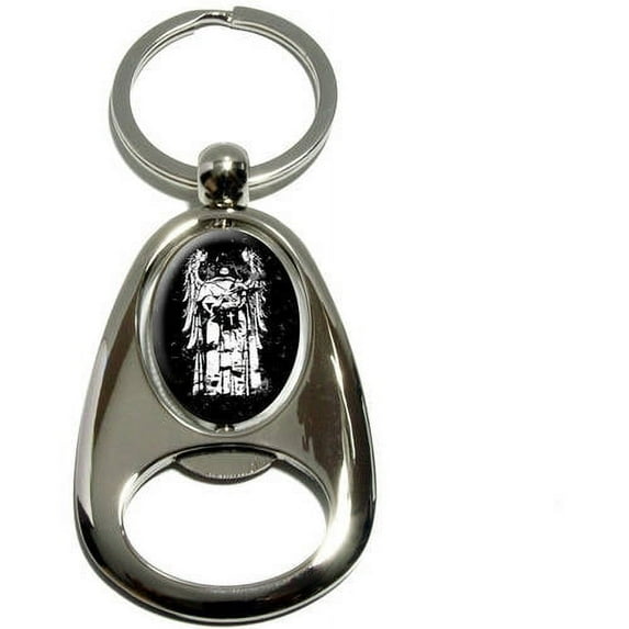 Fallen Angel, Unholy Skeleton Grim Reaper, Chrome Plated Metal Spinning ...