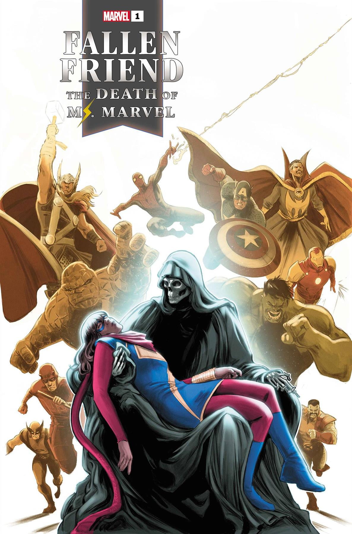 Fallen Friend #1 Carnero Homage Var () Marvel Prh Comic Book 2023 ...