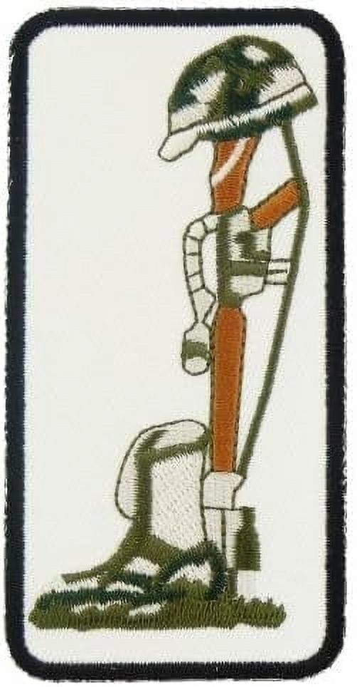 Fallen Heroes Rifle & Helmet Patch, Military Patches - Walmart.com