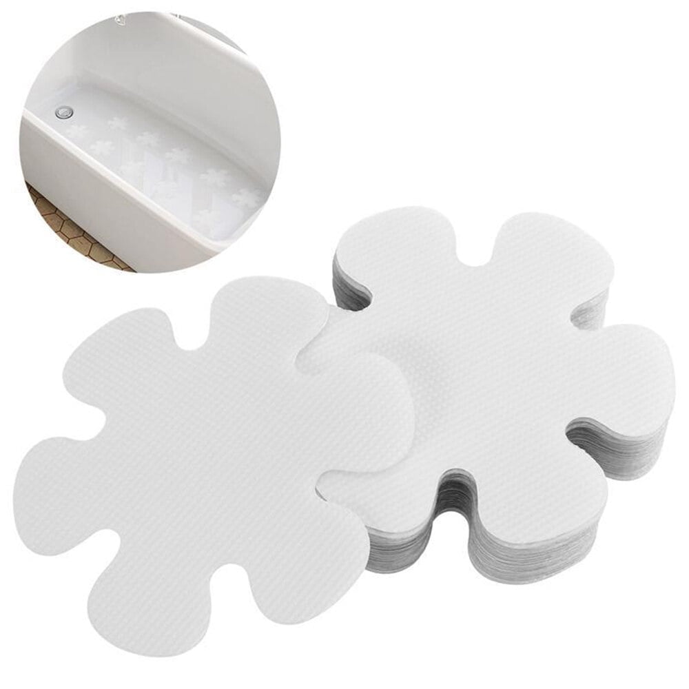 Falleo Clearance 10Pcs Shower Floor Grip Stickers Slip Resistant PEVA ...