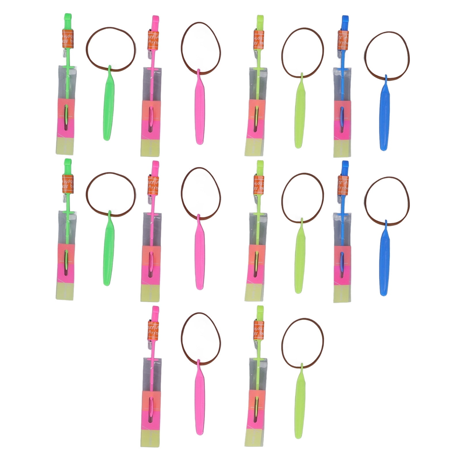 Falleo Clearance 10pcs Outdoor LED Slingshot Toy Colored Bamboo ...