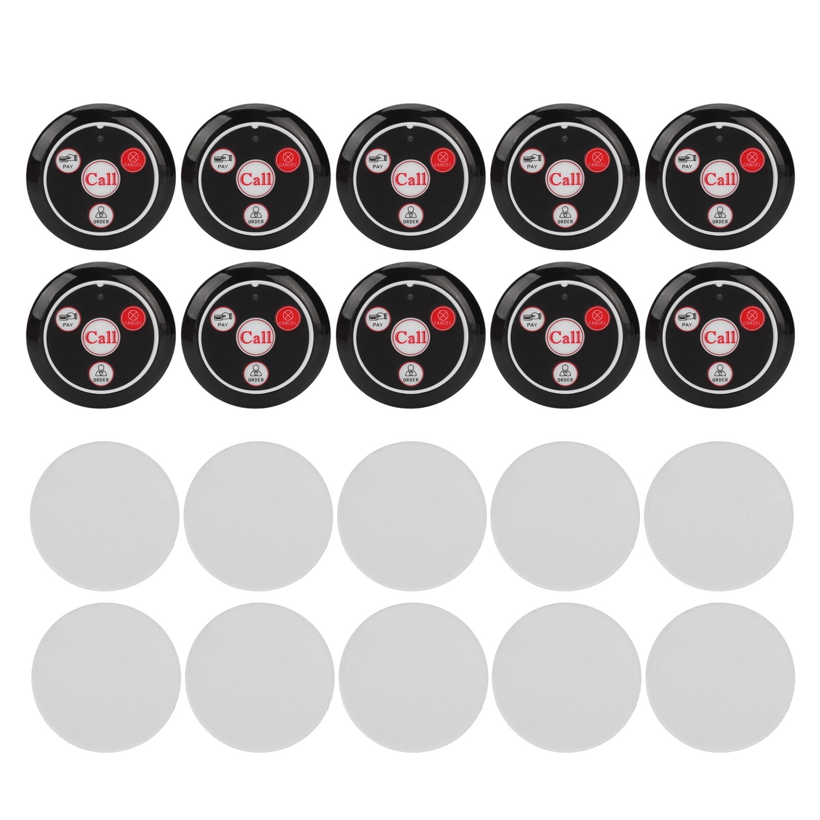 Falleo Clearance 10pcs Wireless Pager Call Button RF Wireless ...