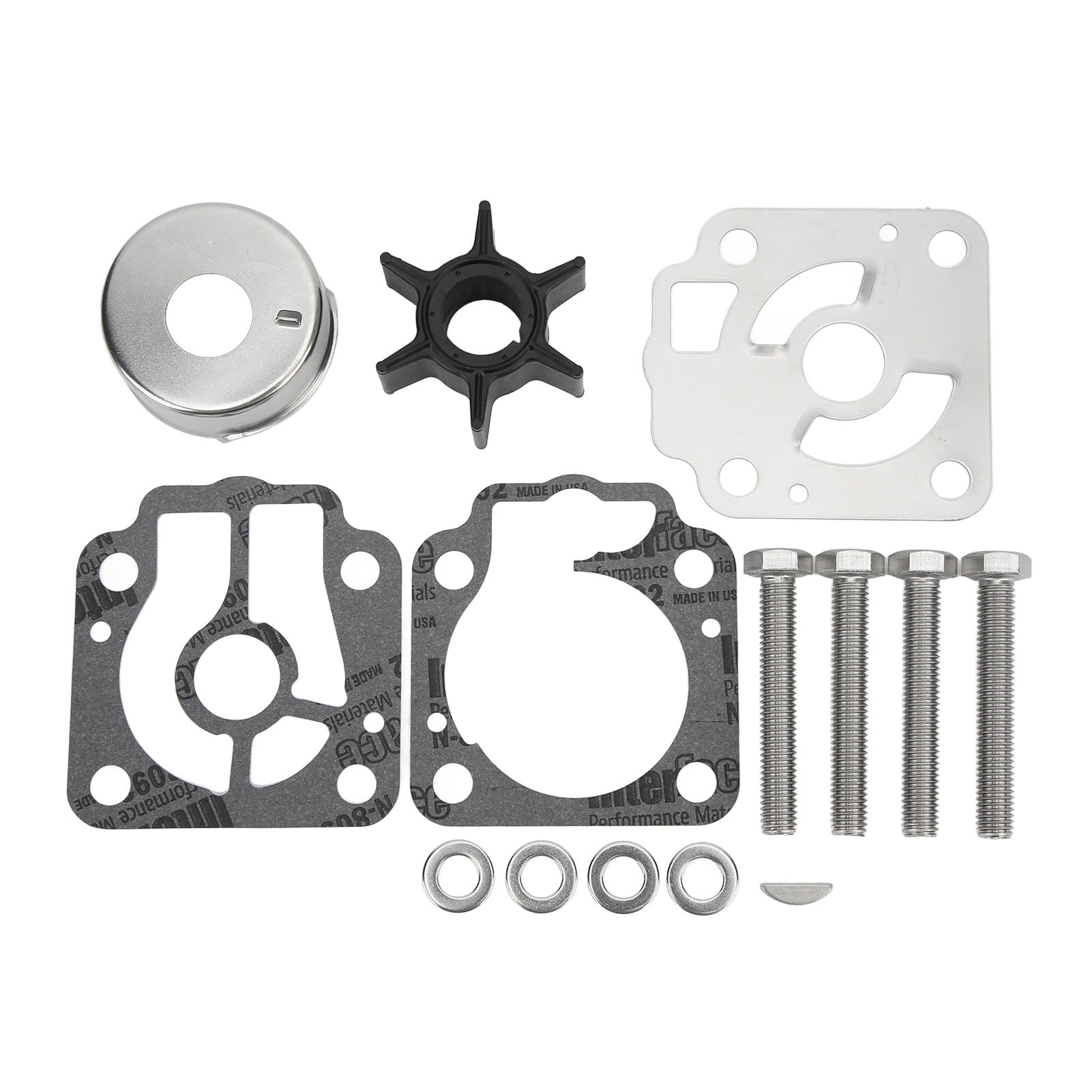 Falleo Clearance 14pcs Water Pump Impeller Repair Kit 3T5?87322?3 ...