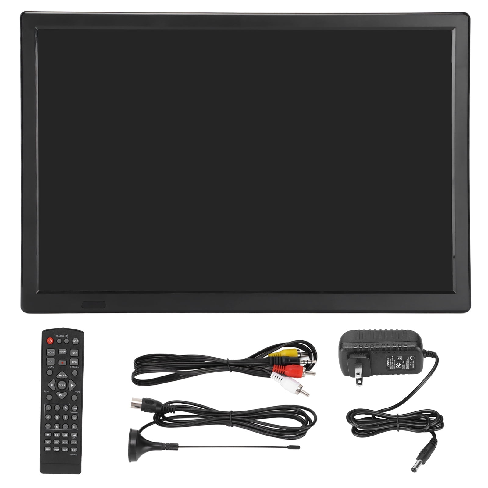 Falleo Clearance 15.5 Inch Portable Digital TV Support 1080P Video Mini ...