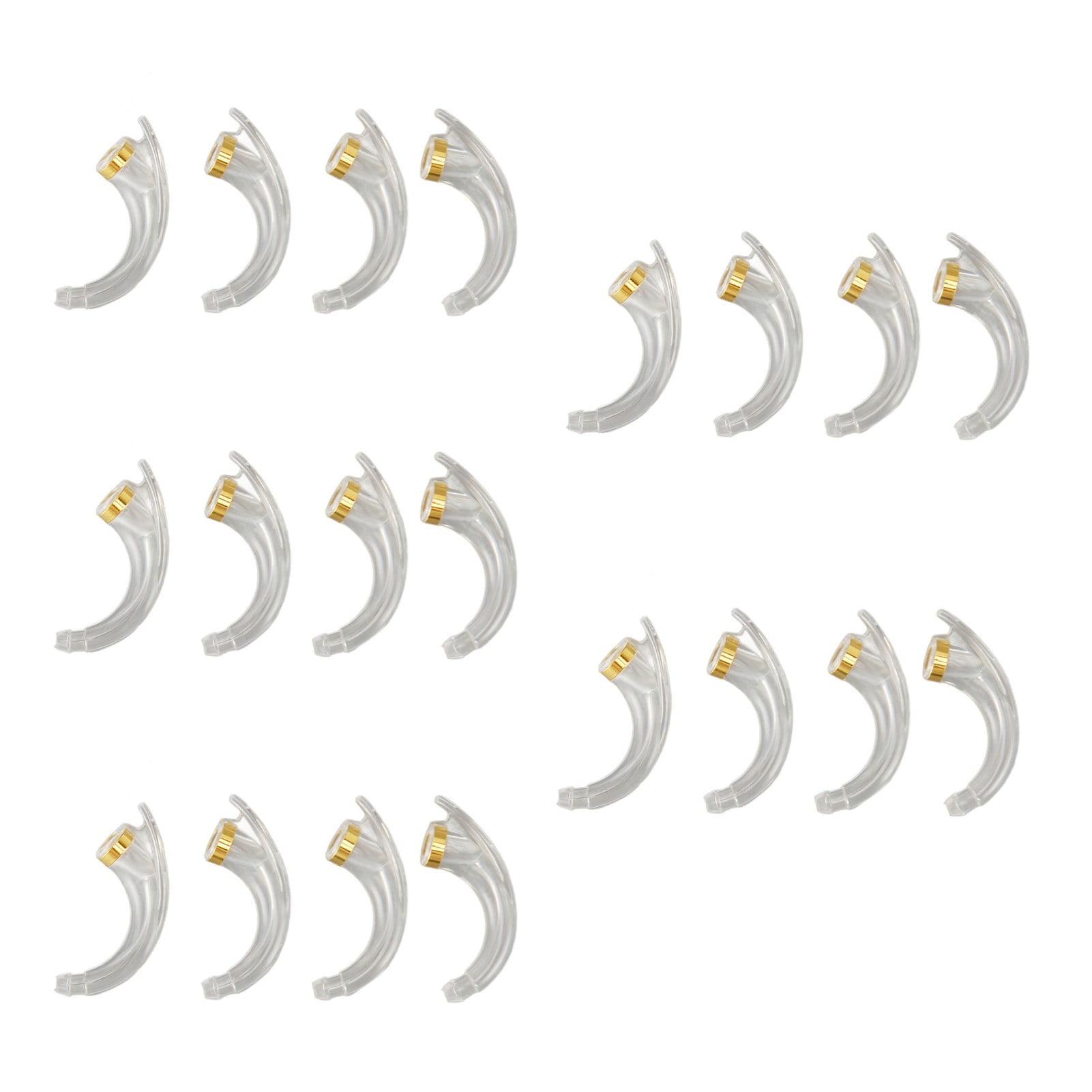 Falleo Clearance 20pcs Replacement Ear Hook Prevents Howling Hearing ...