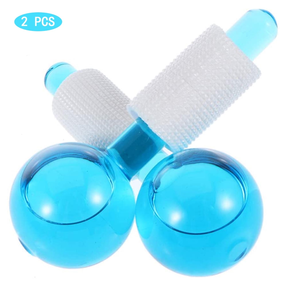 Falleo Clearance 2Pcs Ice Roller Globes Facial Roller Ball Cold Skin ...