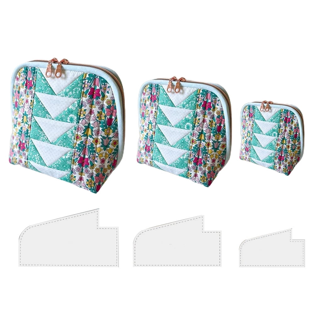 Falleo Clearance 3Pcs Cute Bag Acrylic Template Acrylic Pouch Pattern ...