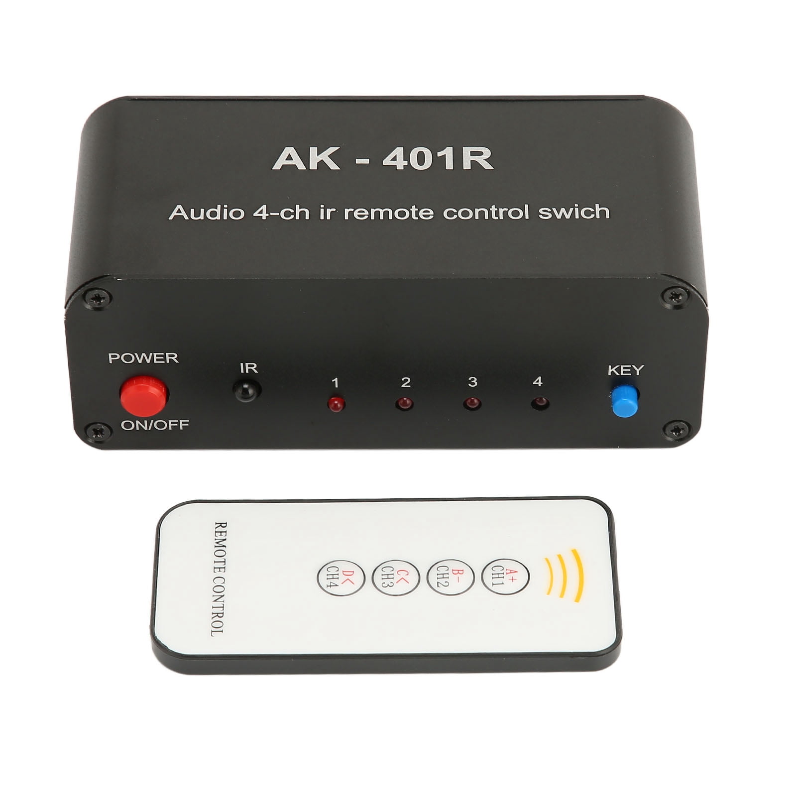 Falleo Clearance 4 Way RCA Switcher Multifunctional 4 in 1 Out RCA ...