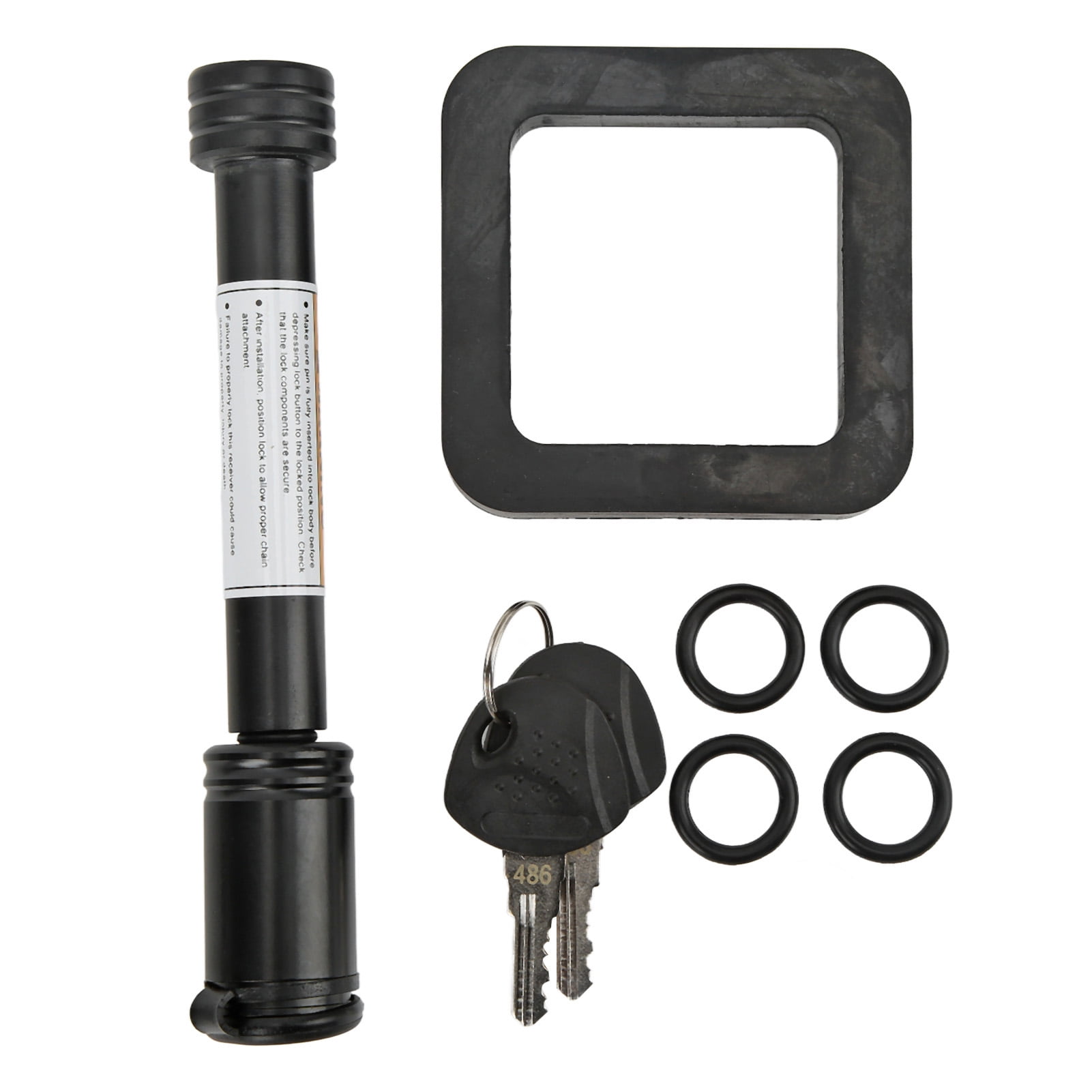 Falleo Clearance 5/8in Trailer Hitch Receiver Pin Lock with 2in ...