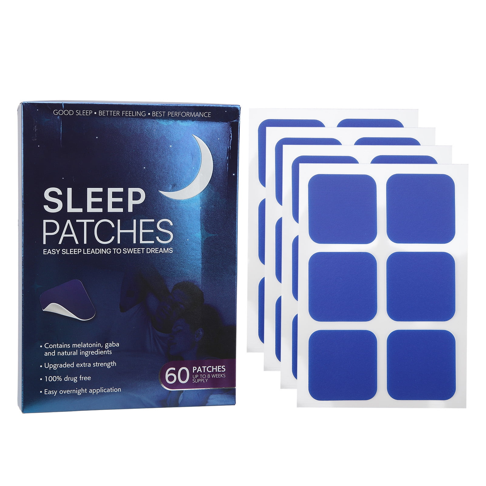 Falleo Clearance 60pcs Sleeping Patches Promote Deep Sleep Overnight ...