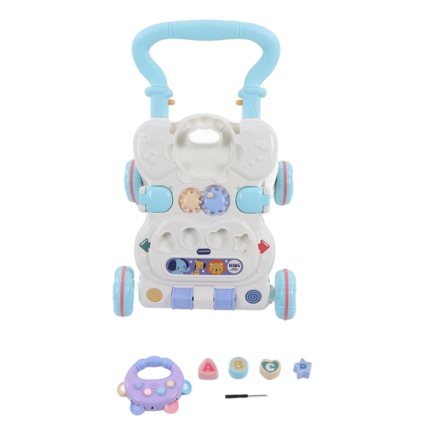 Falleo Clearance Baby Walker Comfortable Handle Speed Control Wheels ...