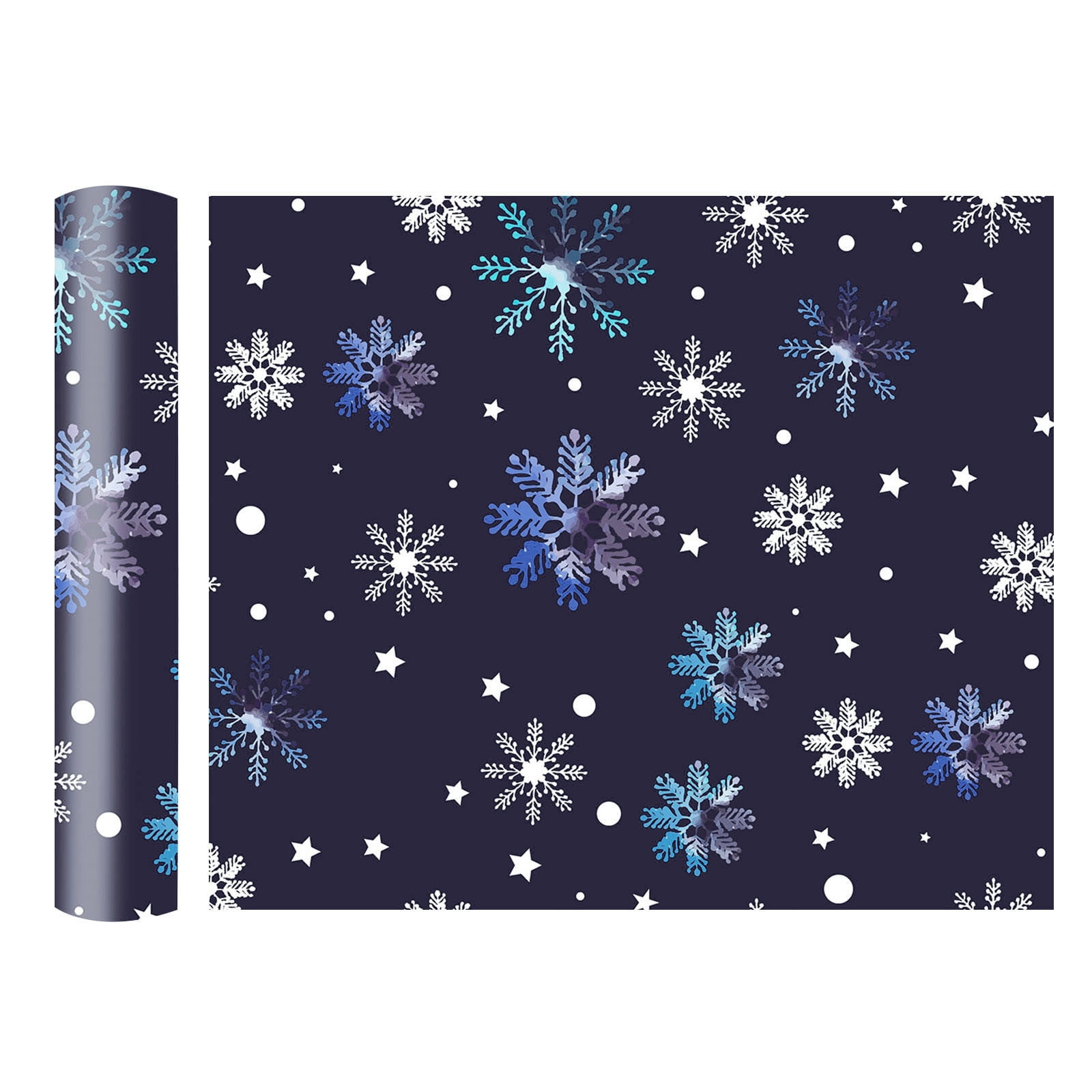Falleo Clearance Christmas Winter Snowflake Pattern Heat Transfer Vinyl ...