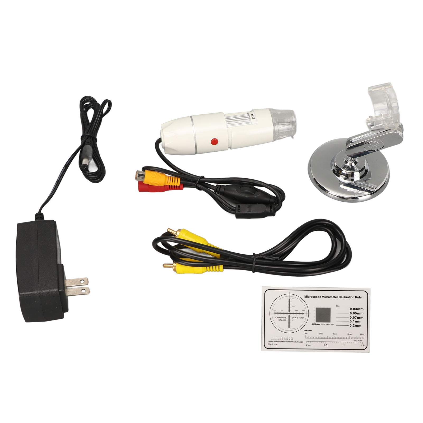 Falleo Clearance Digital Microscope HD 25x to 400x Analog AV Output ...