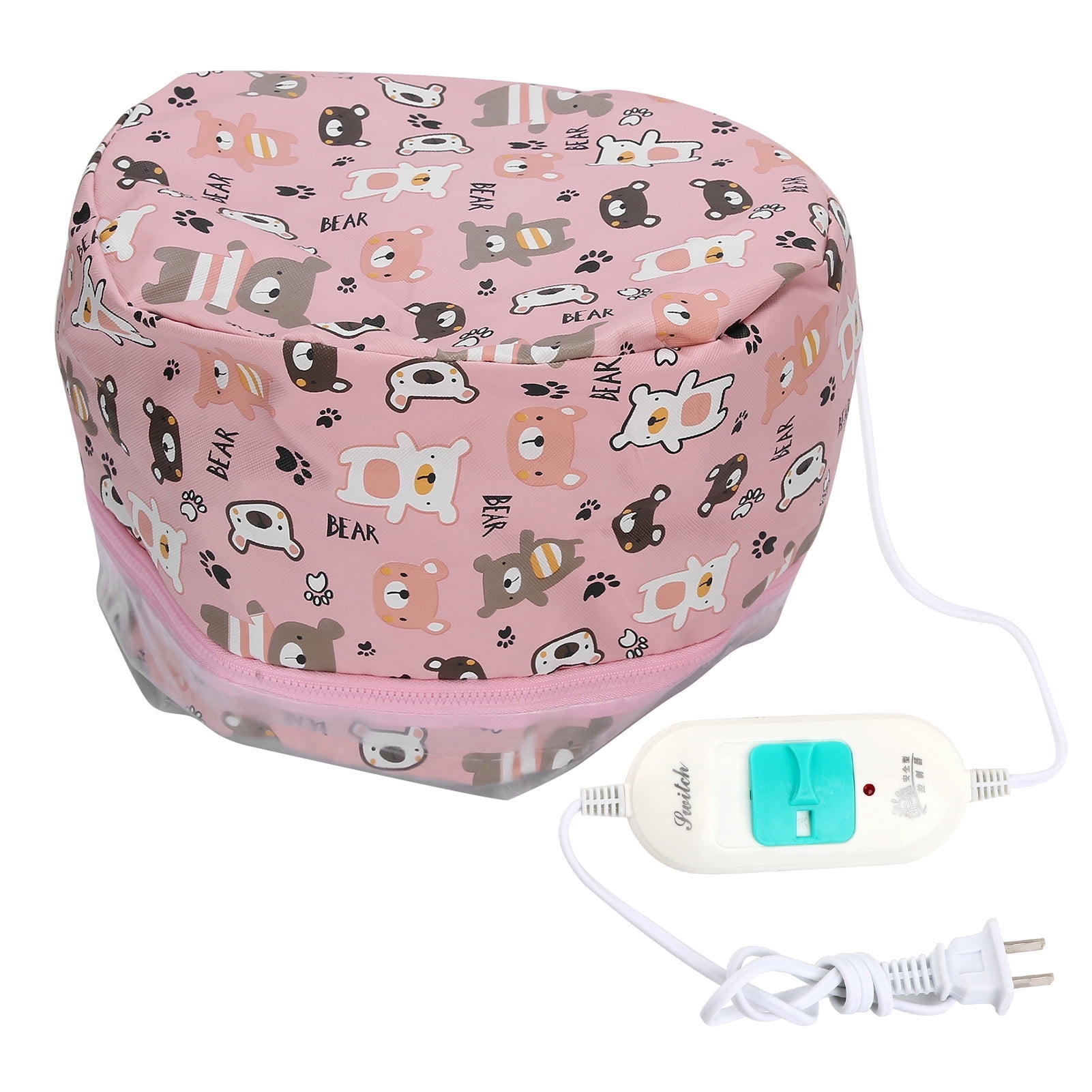 Falleo Clearance Hair Steamer Cap Electric Heating Hat Thermal ...