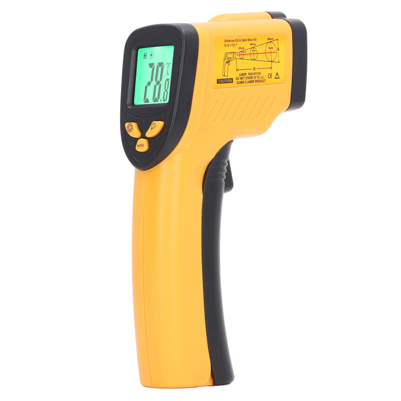 Falleo Clearance Industrial Infrared Thermometer Non Contact Handheld ...