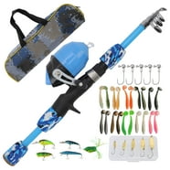 BNTTEAM Kids Fishing Rod, 1.5M 61Inch 4.92Ft Portable Telescopic ...