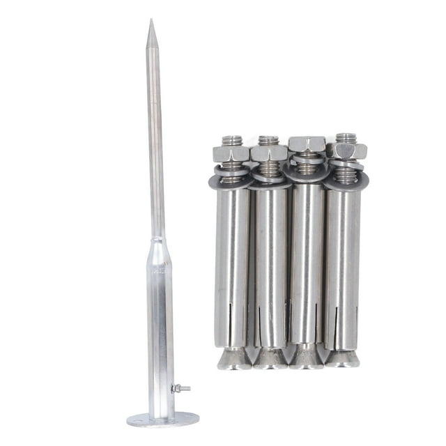 Falleo Clearance Lightning Rod 50cm Stainless Steel Roof Safety ...